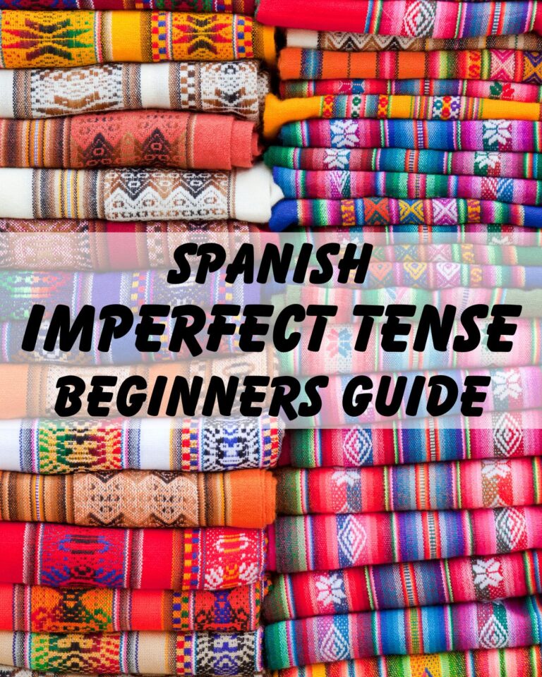 Ultimate Guide To The Spanish Imperfect Sense | DavidSpanish